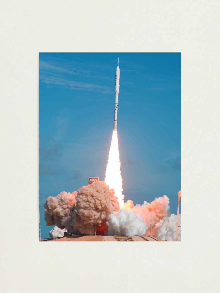 Lámina fotográfica «Despegue de Rocketship, Spacecore, SpaceX, Nasa ...