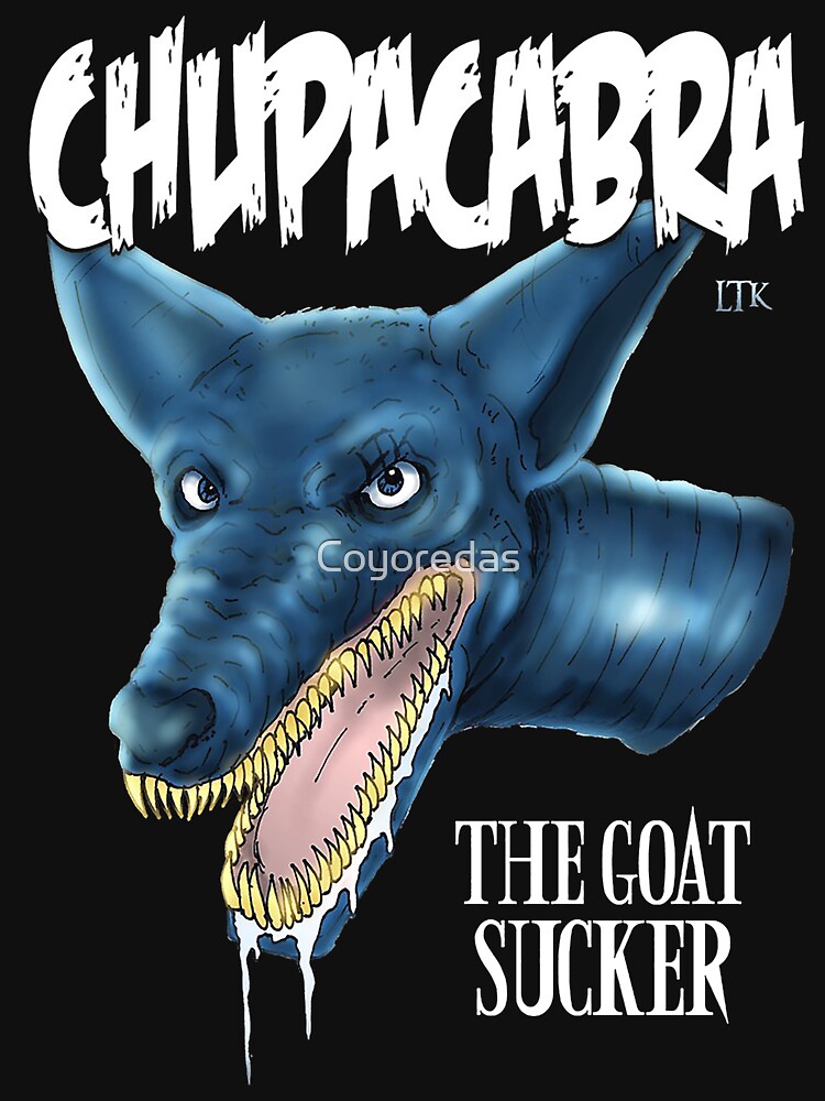 "chupacabra" T-shirt by Coyoredas | Redbubble | fox t-shirts - desert t ...