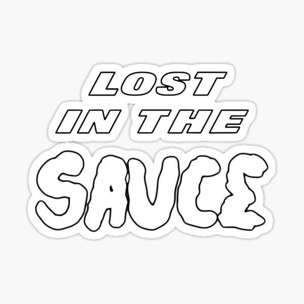 "Jets Sauce Gardner Lost in the Sauce" Sticker for Sale by ...