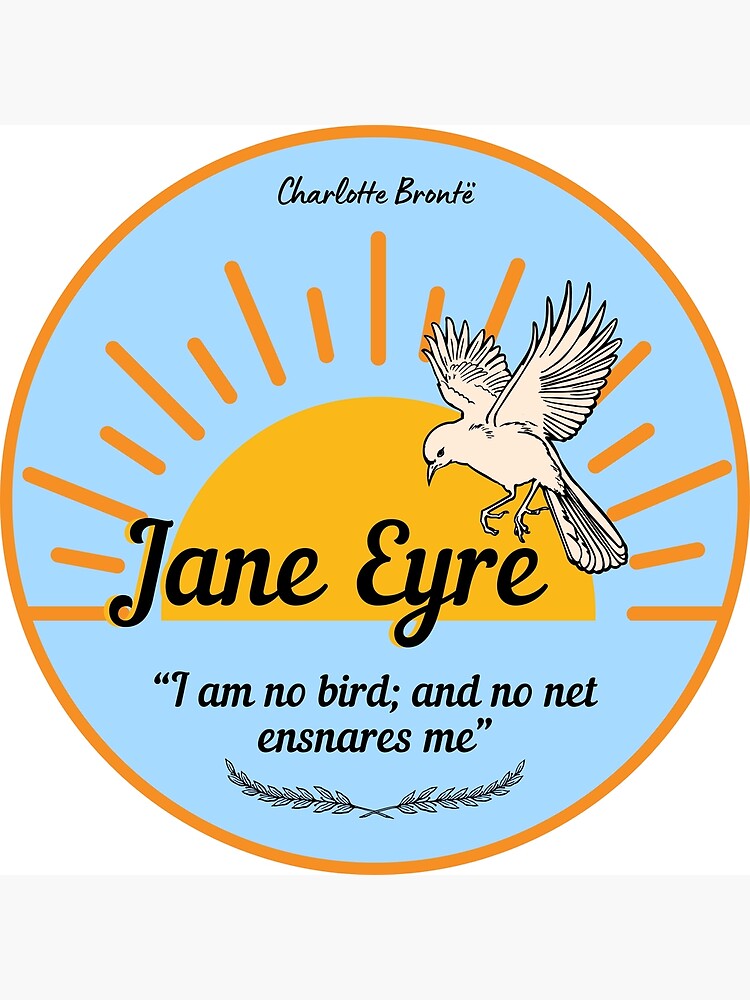 "Jane Eyre - Charlotte Bronte Romantic Gothic Classic Literature Book ...