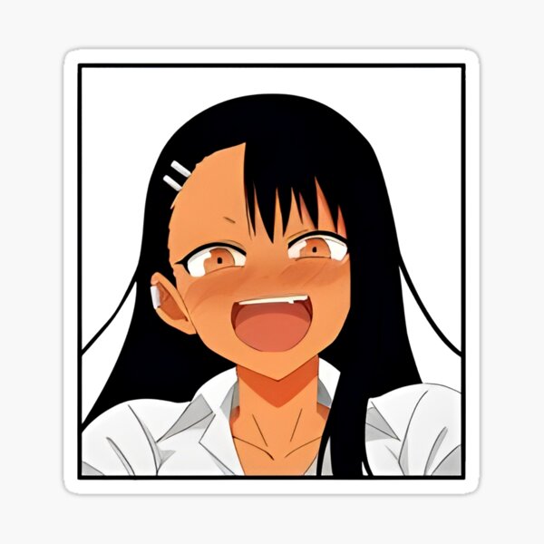 "Nagatoro cute" Sticker for Sale by JustiOschwald | Redbubble