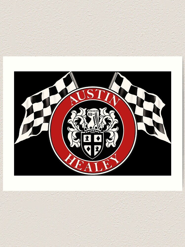 "Austin Healey Logo " Art Print for Sale by jaykenedy | Redbubble