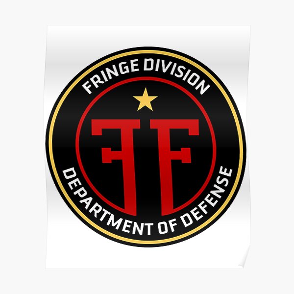 "FRINGE Diision Department of Defense" Poster for Sale by ChristophMaye ...