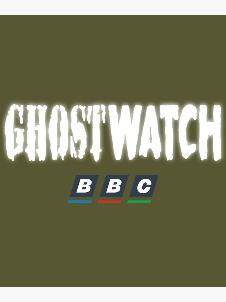 "Ghostwatch TV logo" Poster for Sale by MarkusEbenh | Redbubble