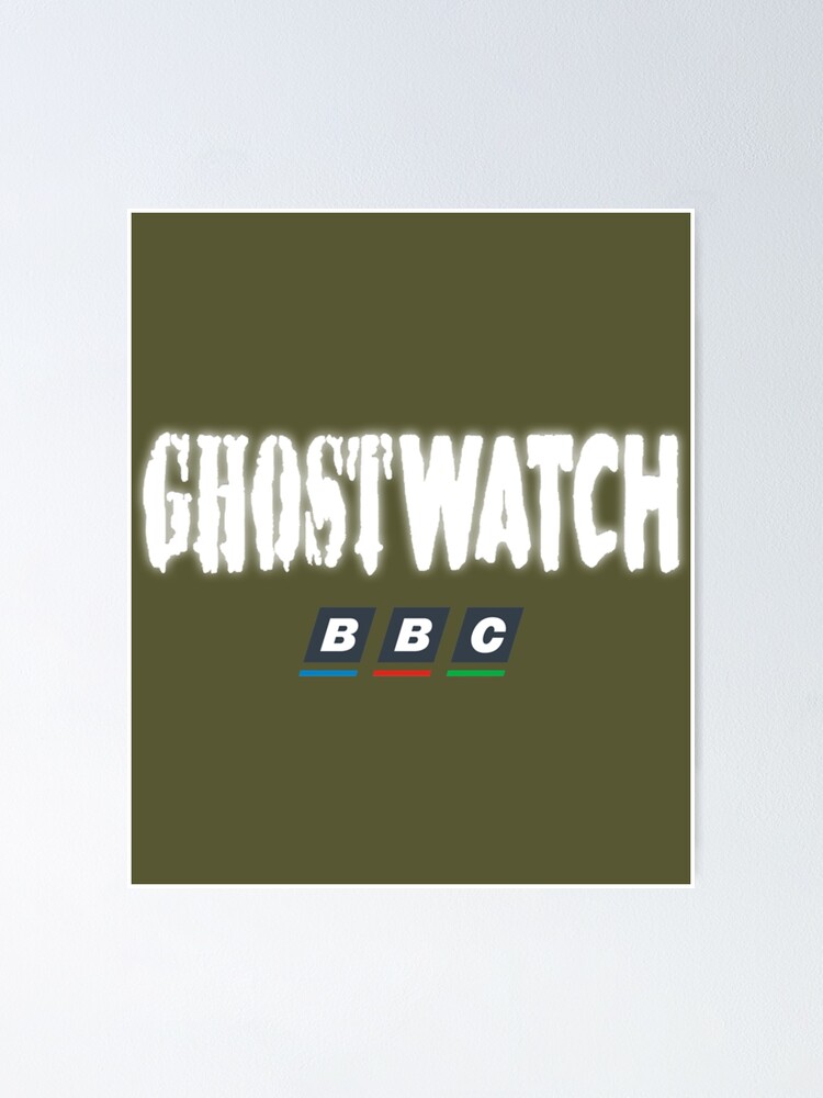 "Ghostwatch TV logo" Poster for Sale by MarkusEbenh | Redbubble