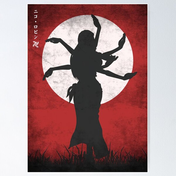 "Nico Robin One Piece" Poster for Sale by DanielJFortier | Redbubble