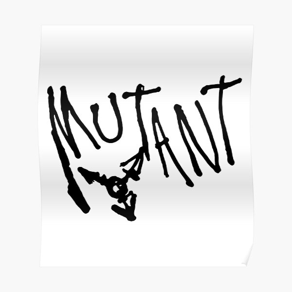 "Arca Mutant Black - High Quality " Poster for Sale by DigitalSaint ...