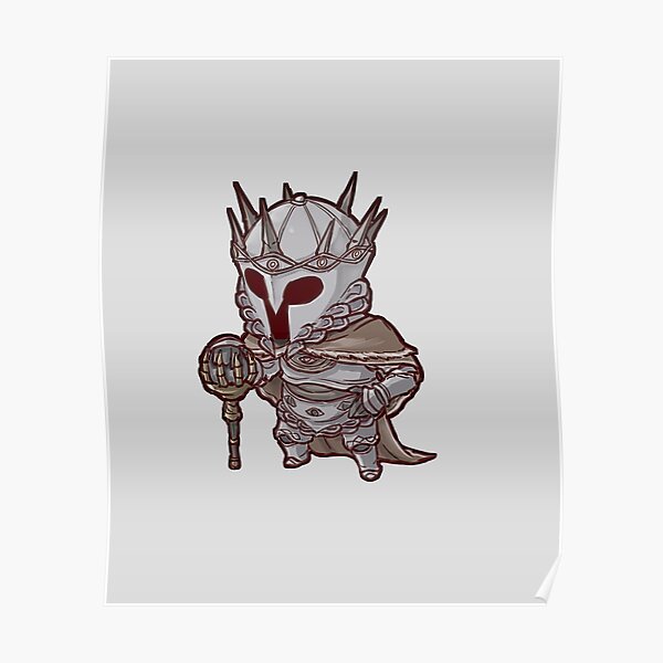 "Elden Ring - Chibi Sir Gideon Ofnir, the All-Knowing" Poster for Sale ...
