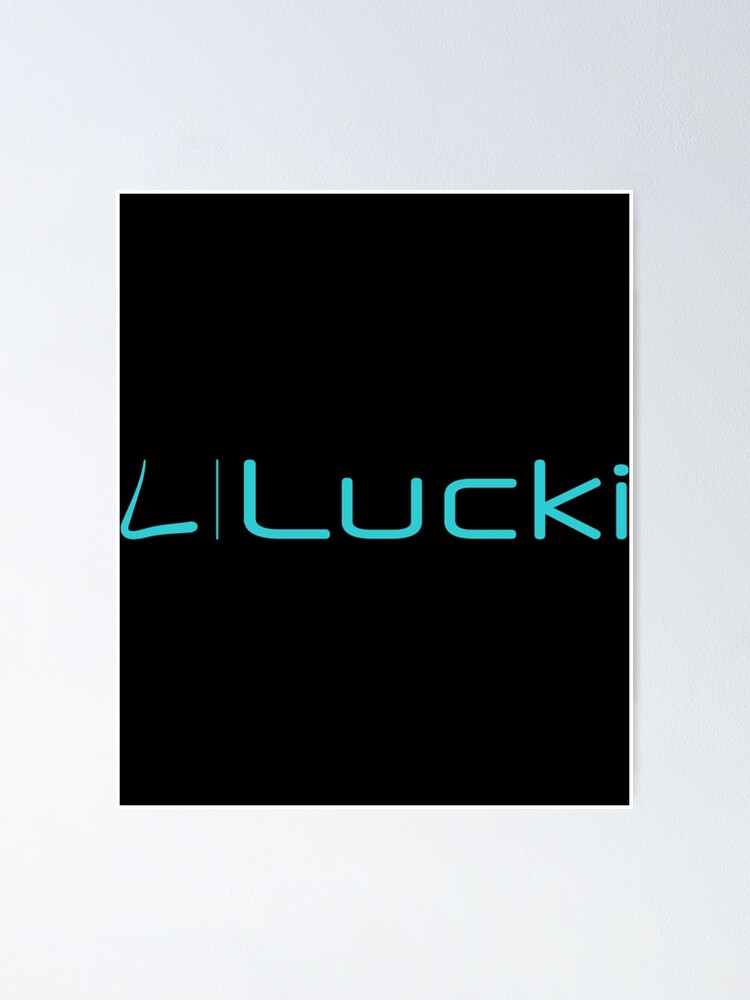 "Lucki Logo" Poster for Sale by DriftsEastCo | Redbubble
