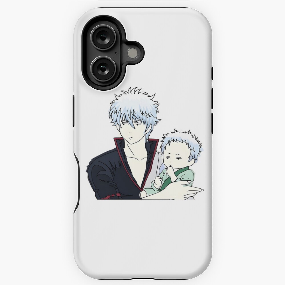 "Gintoki with baby" Sticker for Sale by DanutWiest | Redbubble