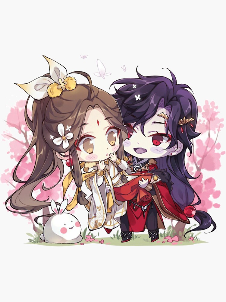 "Chibi-Flowers-TGCF" Sticker for Sale by LisaAnnButler9 | Redbubble