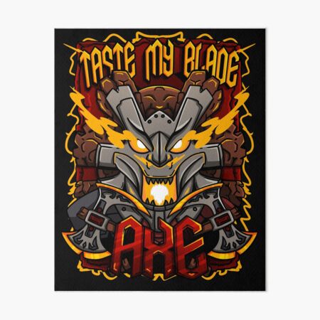 "Dota 2 Axe Mogul Khan - Taste My Blade" Art Board Print for Sale by ...