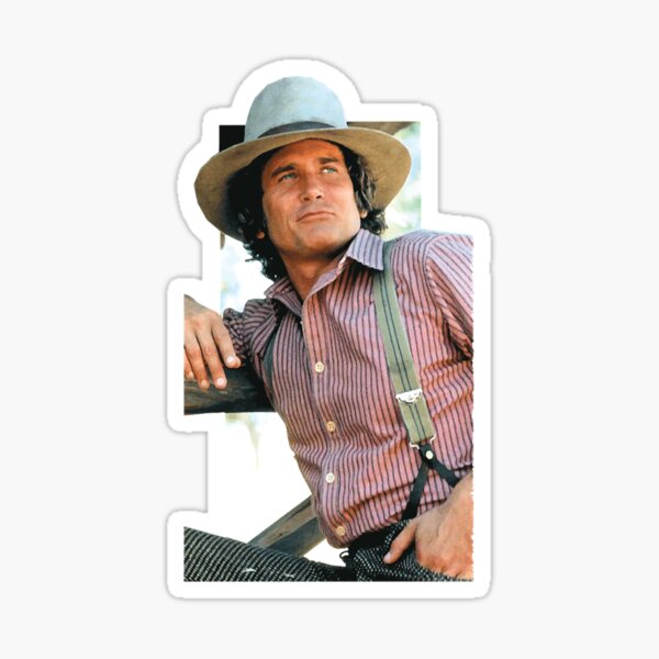 "Charles-Ingalls" Sticker for Sale by CarlMarion8 | Redbubble