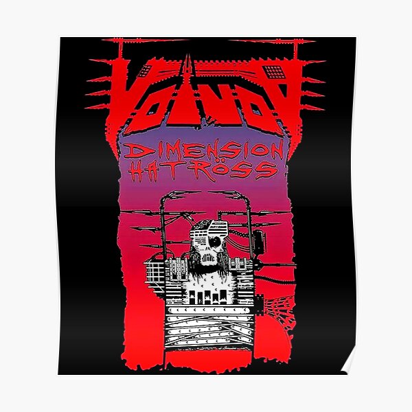 "Progressive Trash Metal Band Sticker" Poster for Sale by voriesgrifeh ...