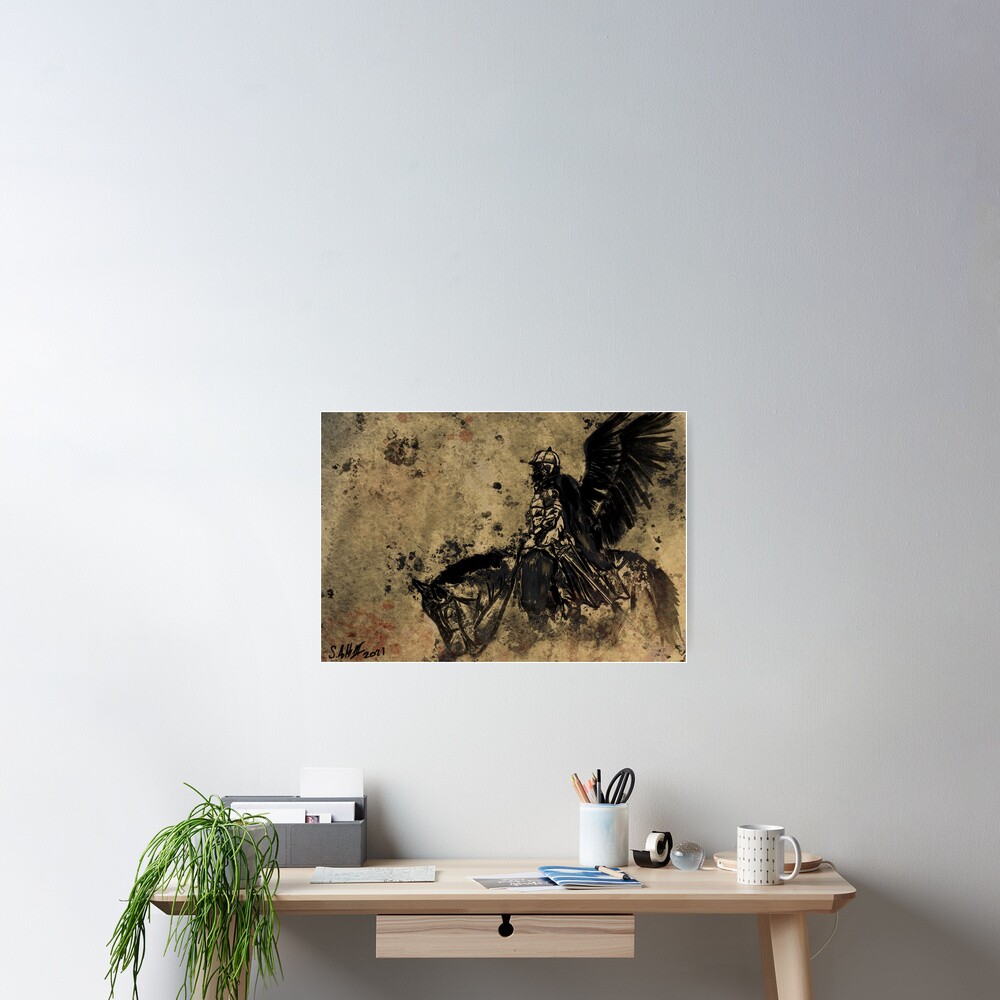 "Winged hussar " Poster for Sale by SAHIII | Redbubble