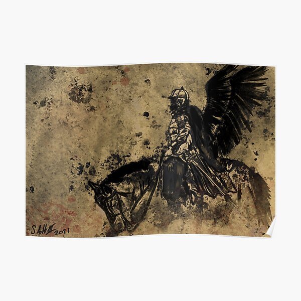 "Winged hussar " Poster for Sale by SAHIII | Redbubble
