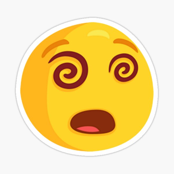 Confused Emoji Stickers | Redbubble