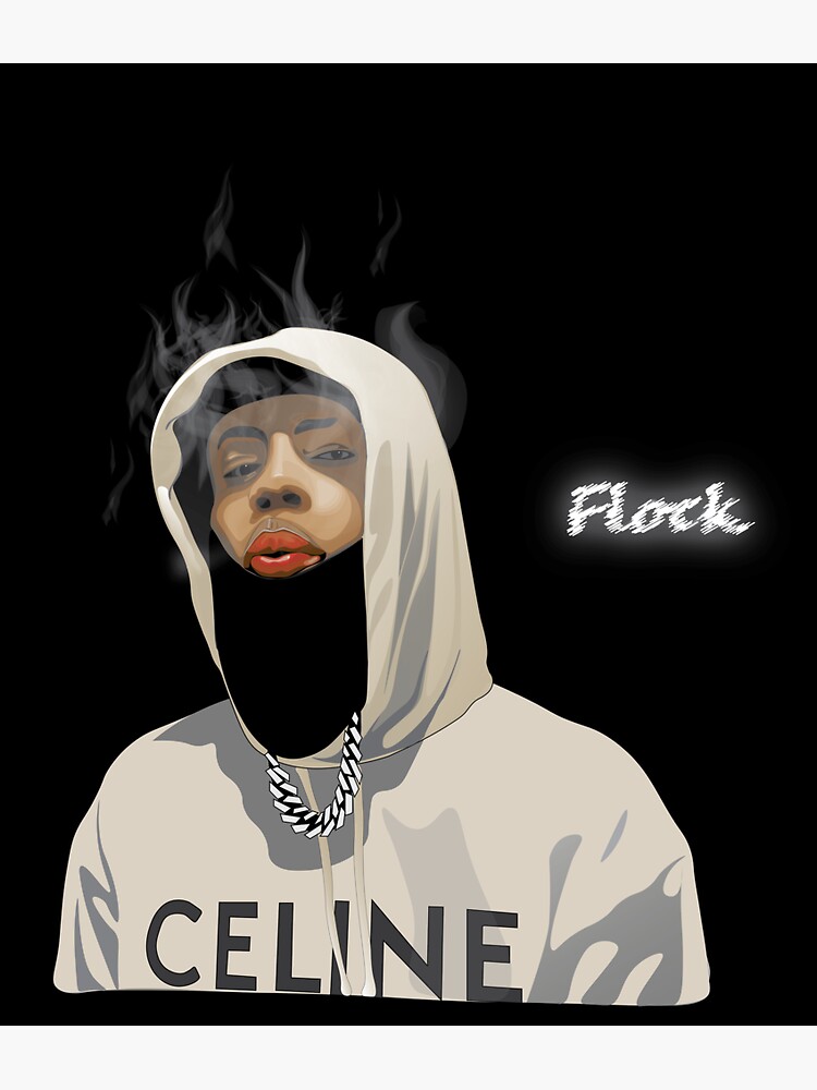 "Free Kay Flock Sticker/Poster" Sticker for Sale by RajnishRy1 | Redbubble