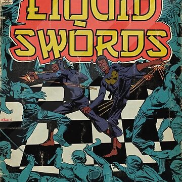 "Liquid Swords Album Poster - Album Liquid Swords Poster " Leggings for ...