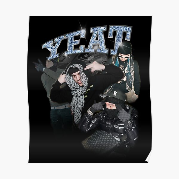 "Yeat Bootleg" Poster for Sale by GoodLuckGojira | Redbubble