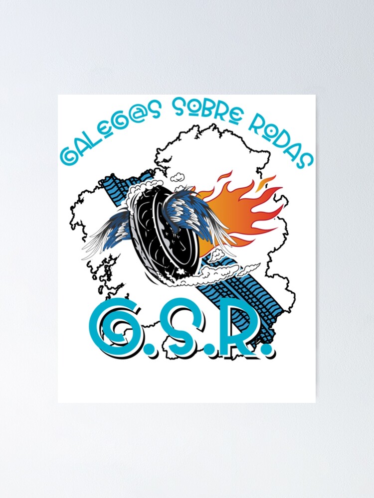 "GSR logo" Poster for Sale by TiaFerrel | Redbubble