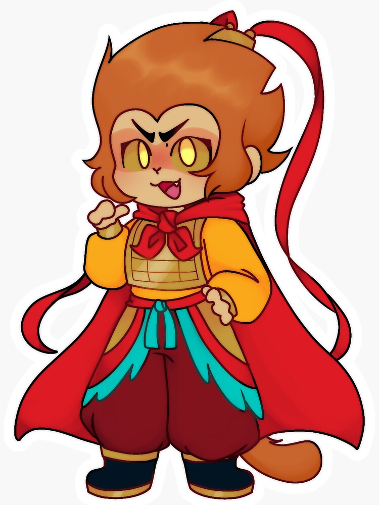 "Sun Wukong - Monkey king - LMK" Sticker for Sale by lololopo1 | Redbubble