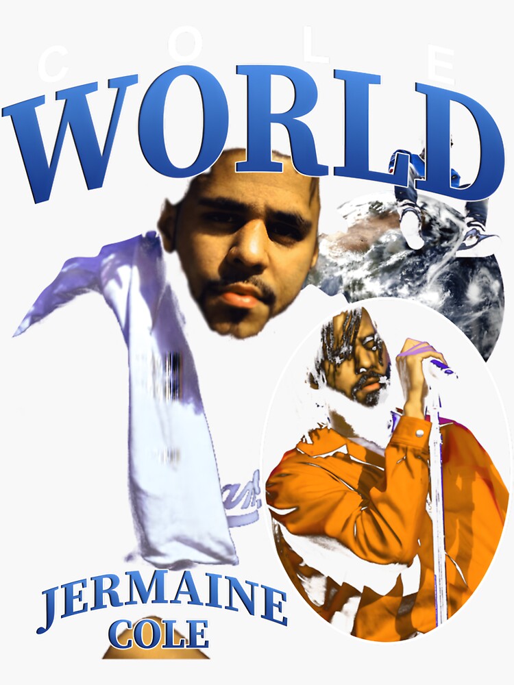 "J. Cole Cole World Active " Sticker for Sale by yoxslrx | Redbubble