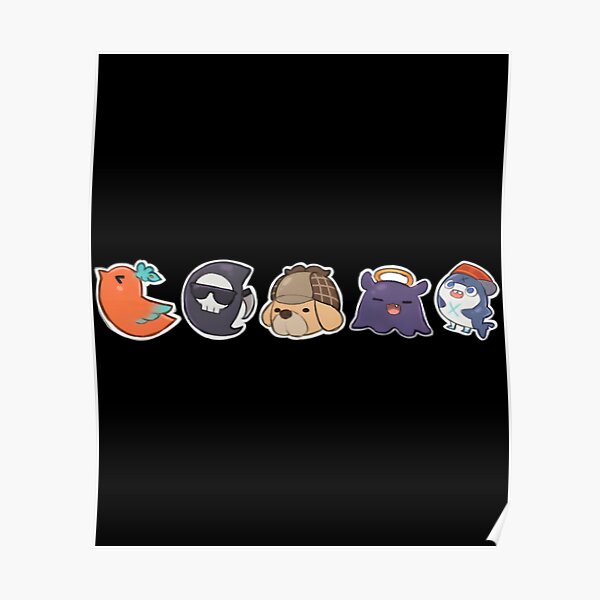 "HoloMyth Mascots pack - Hololive Classic " Poster for Sale by ...