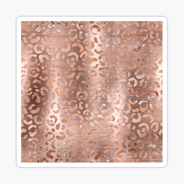 "Trendy Rose Gold Leopard Textures 3 | Rose Gold Textures | Leopard ...