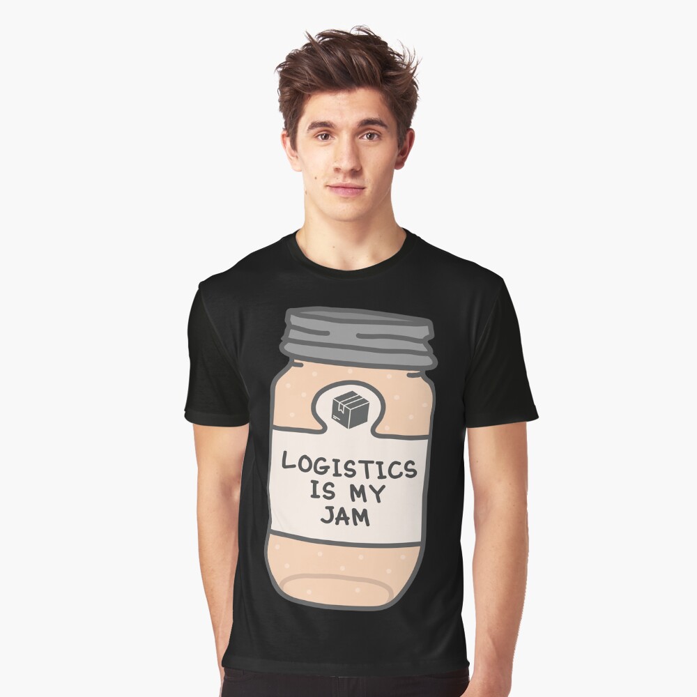 "Logistics Is My Jam" Sticker for Sale by orlumbuspirate | Redbubble
