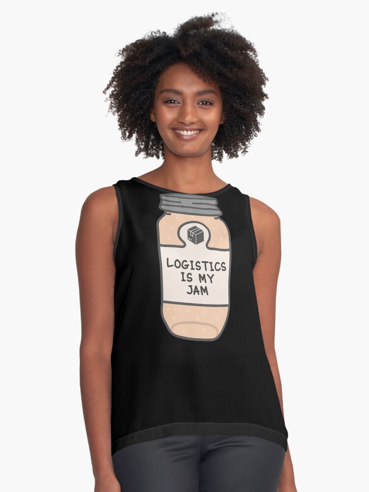"Logistics Is My Jam" Sticker for Sale by orlumbuspirate | Redbubble