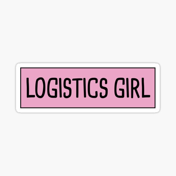 "Logistics Girl" Sticker for Sale by orlumbuspirate | Redbubble