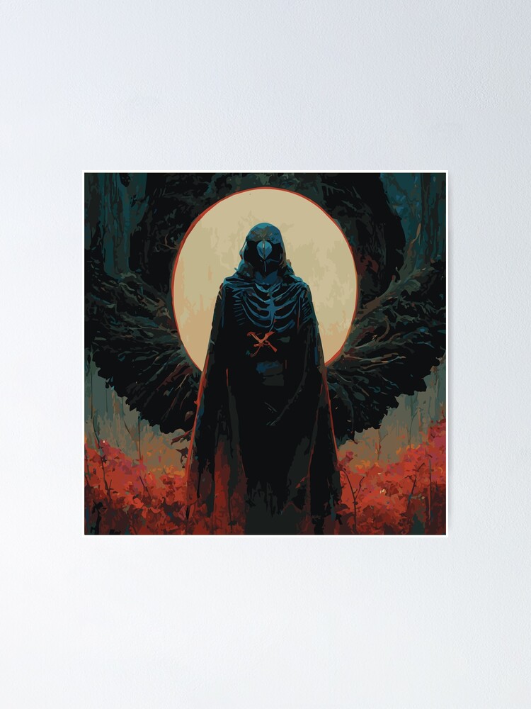 "The Angel of Death" Poster for Sale by Me2ji | Redbubble