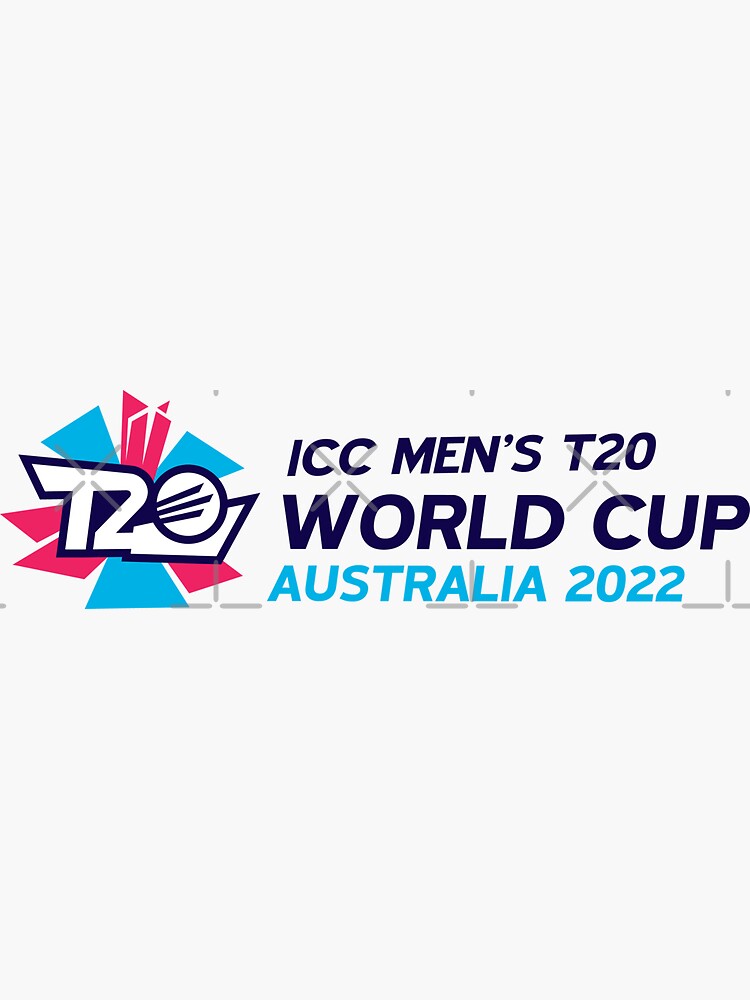 "ICC Men's T20 World Cup Australia 2022" Sticker for Sale by ceyloneye ...
