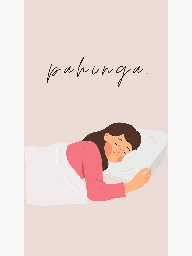 "PAHINGA" Sticker for Sale by annnnnduco | Redbubble
