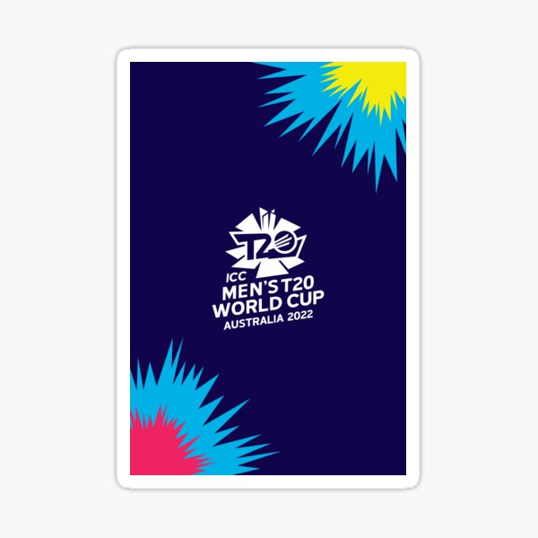 "ICC Men's T20 World Cup Australia 2022" Sticker for Sale by ceyloneye ...