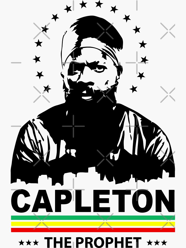 "Mista Capleton" Sticker for Sale by jacylngood | Redbubble