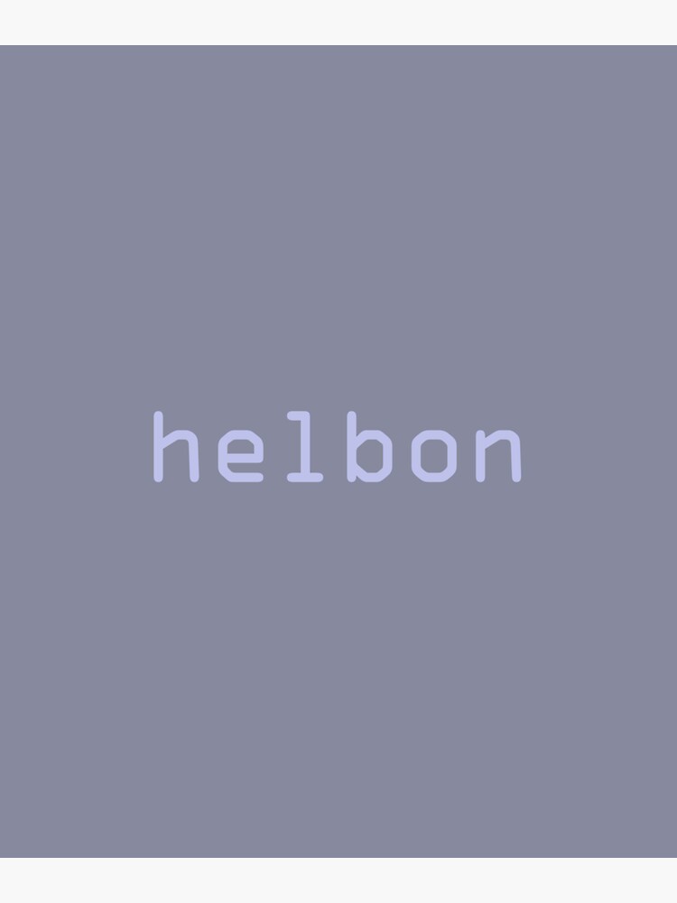 "Helbon" Sticker for Sale by Helbon-art | Redbubble