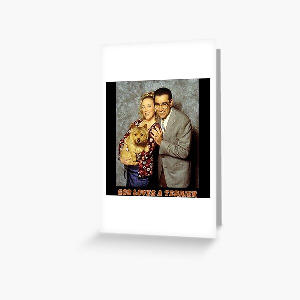 "GOD-LOVES-A-TERRIER" Greeting Card for Sale by airdrp | Redbubble