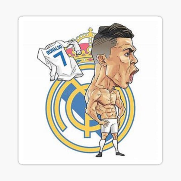 "Cristiano Ronaldo" Sticker for Sale by Andrejic77 | Redbubble