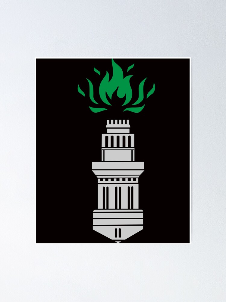 "Hightower House Dragon Sigil" Poster for Sale by LisaCain47 | Redbubble