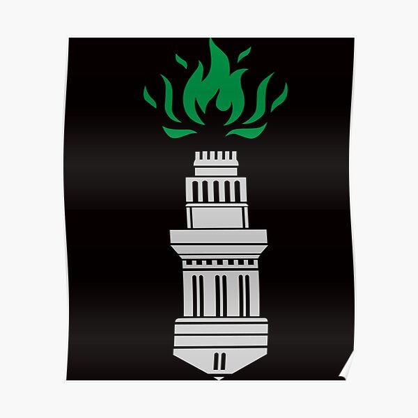 "Hightower House Dragon Sigil" Poster for Sale by LisaCain47 | Redbubble