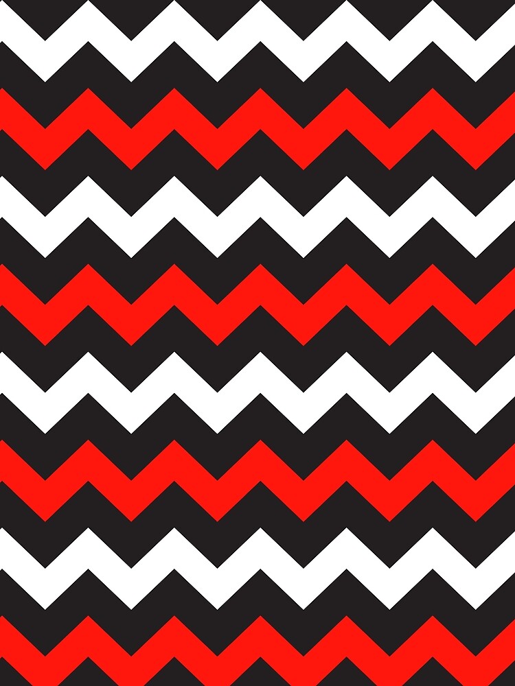 "Red Chevron" T-shirt for Sale by XanderOne | Redbubble | chevron ...