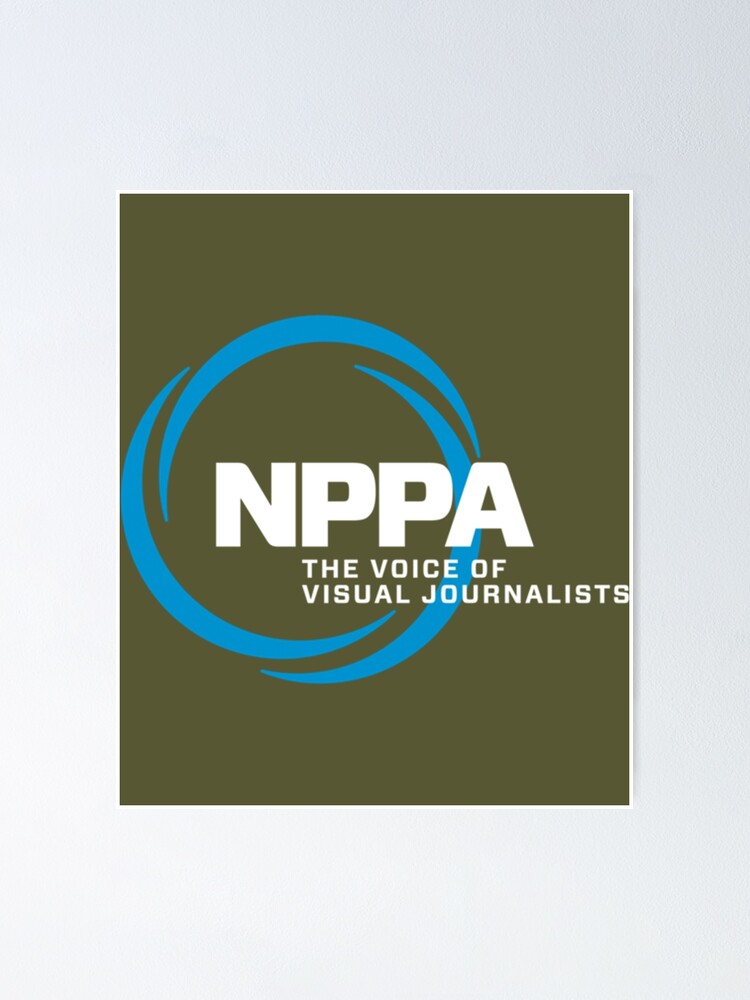 "NEW NPPA SHUTTER SWIRL LOGO" Poster for Sale by JulioLemoine | Redbubble