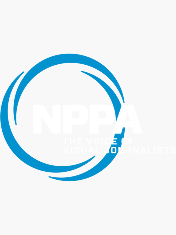 "NEW NPPA SHUTTER SWIRL LOGO" Sticker for Sale by JulioLemoine | Redbubble