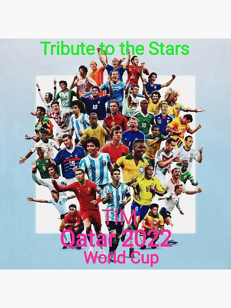 "Tim Qatar 2022 World Cup" Canvas Print for Sale by chooseking | Redbubble