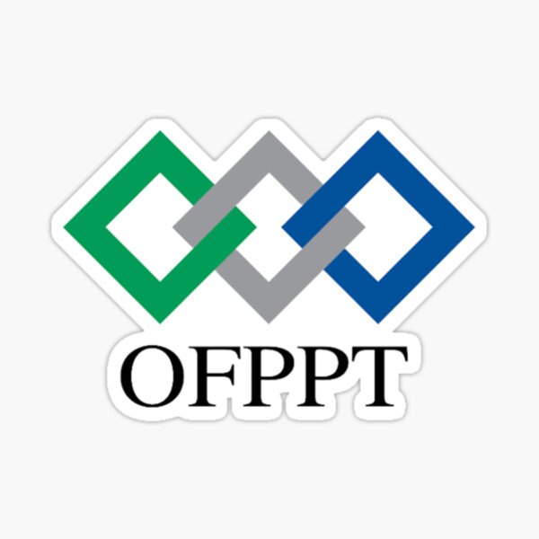 "Ofppt " Sticker for Sale by FeintShop | Redbubble