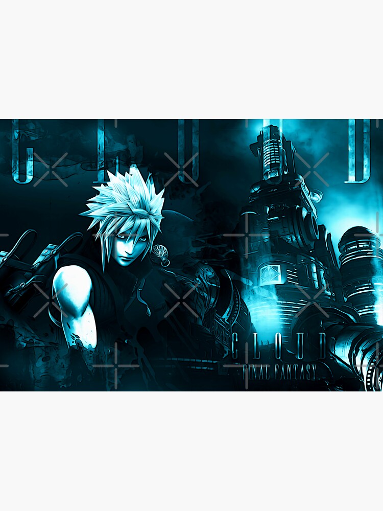 Premium Anime Cloud Strife Sticker For Sale By Mickelsonarlene