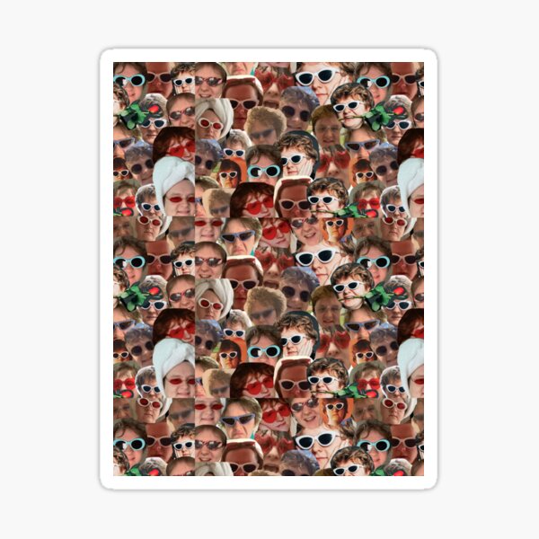 "Lewis Capaldi Collage Repeat Print " Sticker for Sale by jamesmillerr ...