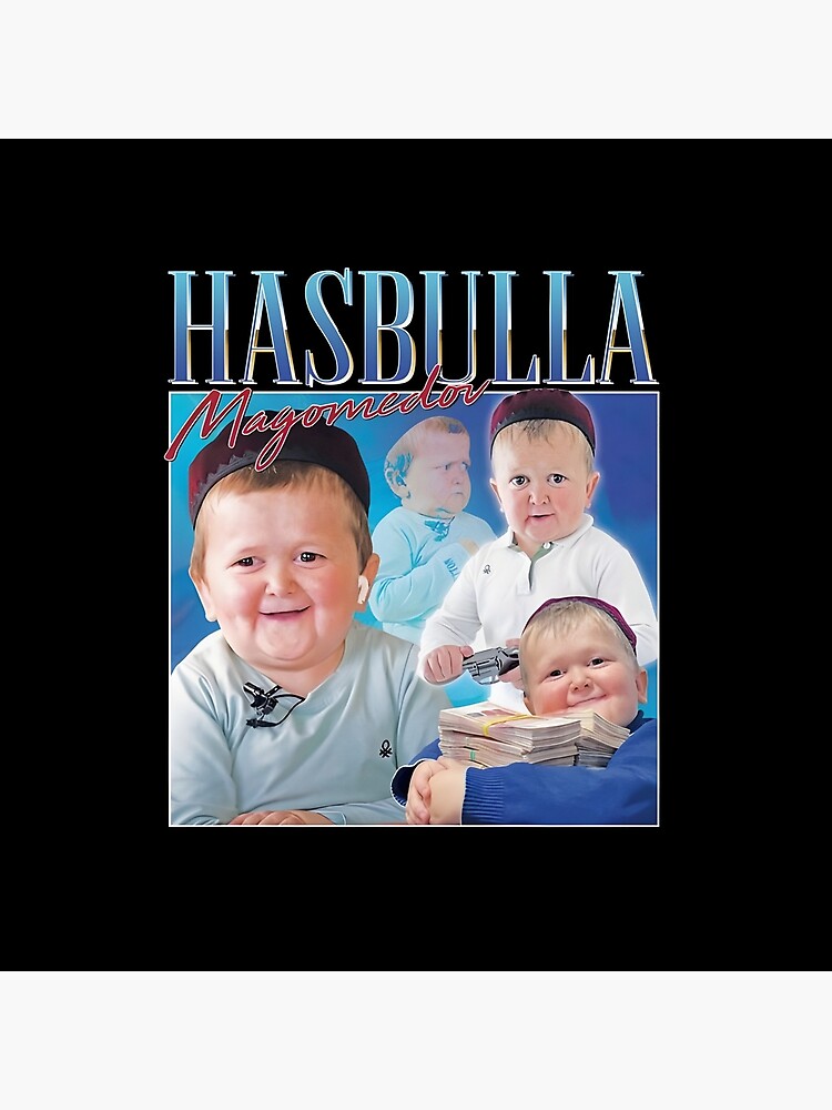 "" Hasbulla Magomedov Homage Funny Internet Icon Legend Meme "" Throw ...